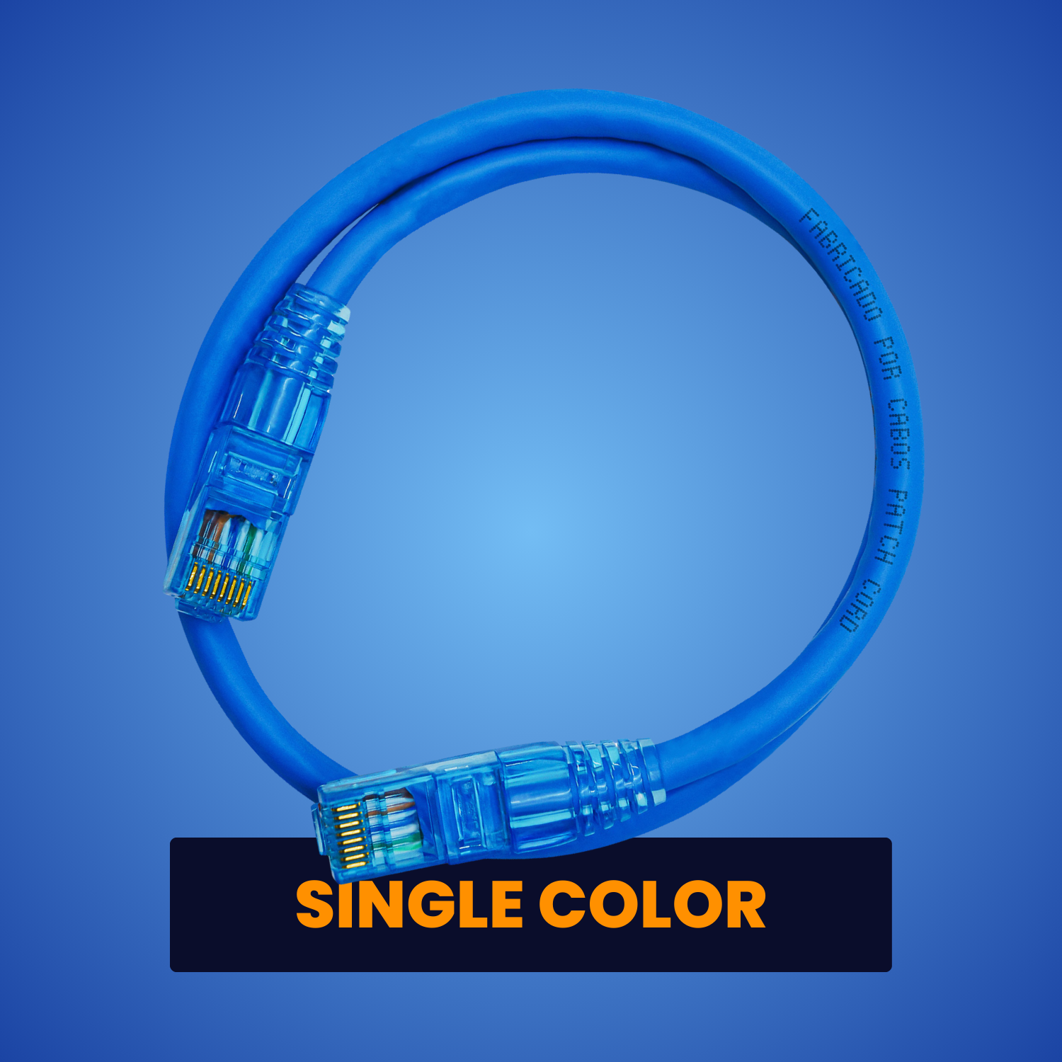 Linha Single Color– Cabos Patch Cord